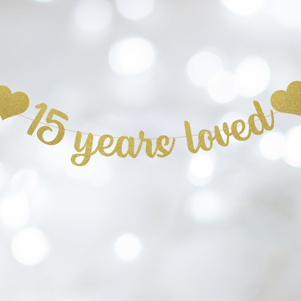15th Anniversary - Etsy