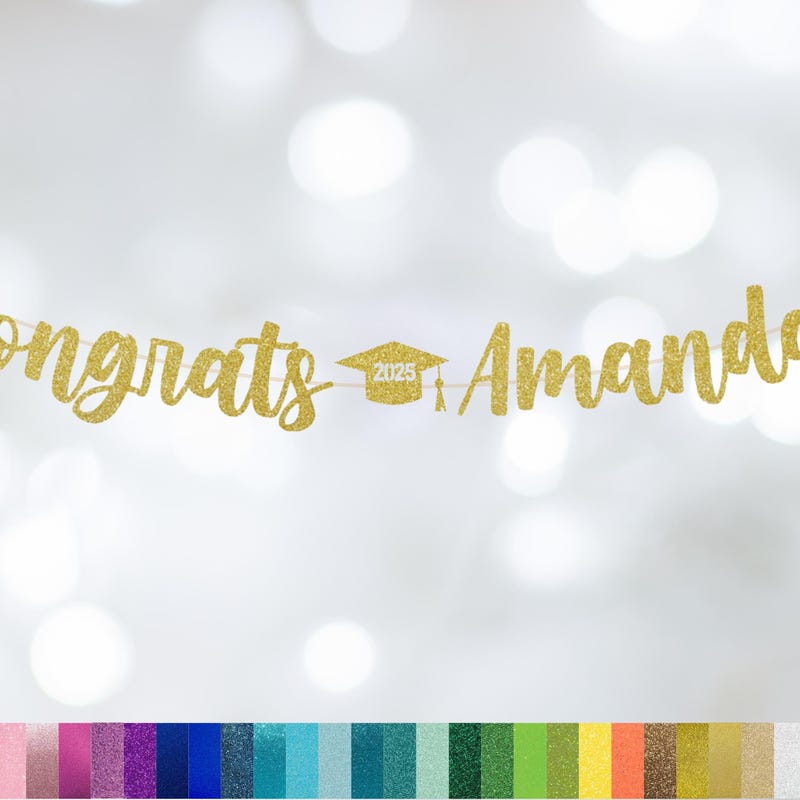 Customize Strung Banner - Etsy