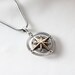 Double Sided Compass Necklace, Handcrafted Compass Necklace,navigate ...