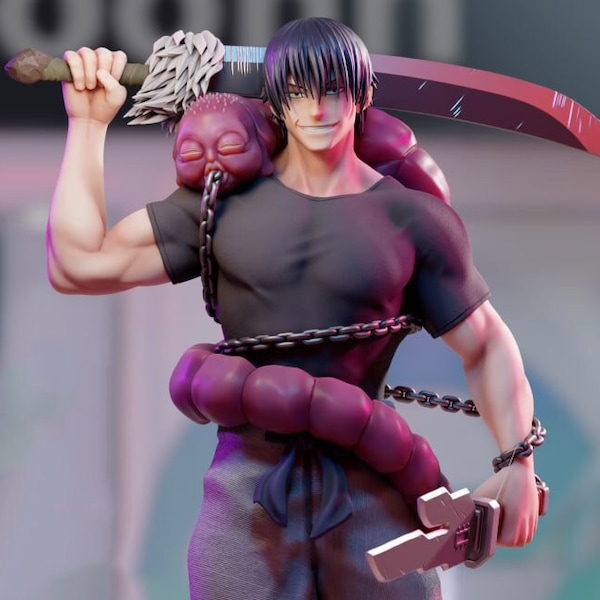 Toji Fushiguro 3d Printed - Etsy