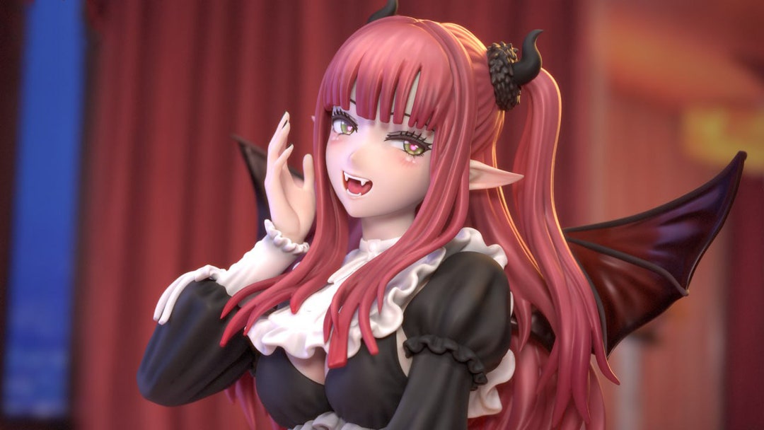 3D Printed Statue of Marin Kitagawa Full Resin Figure, Hand Painted. - Etsy