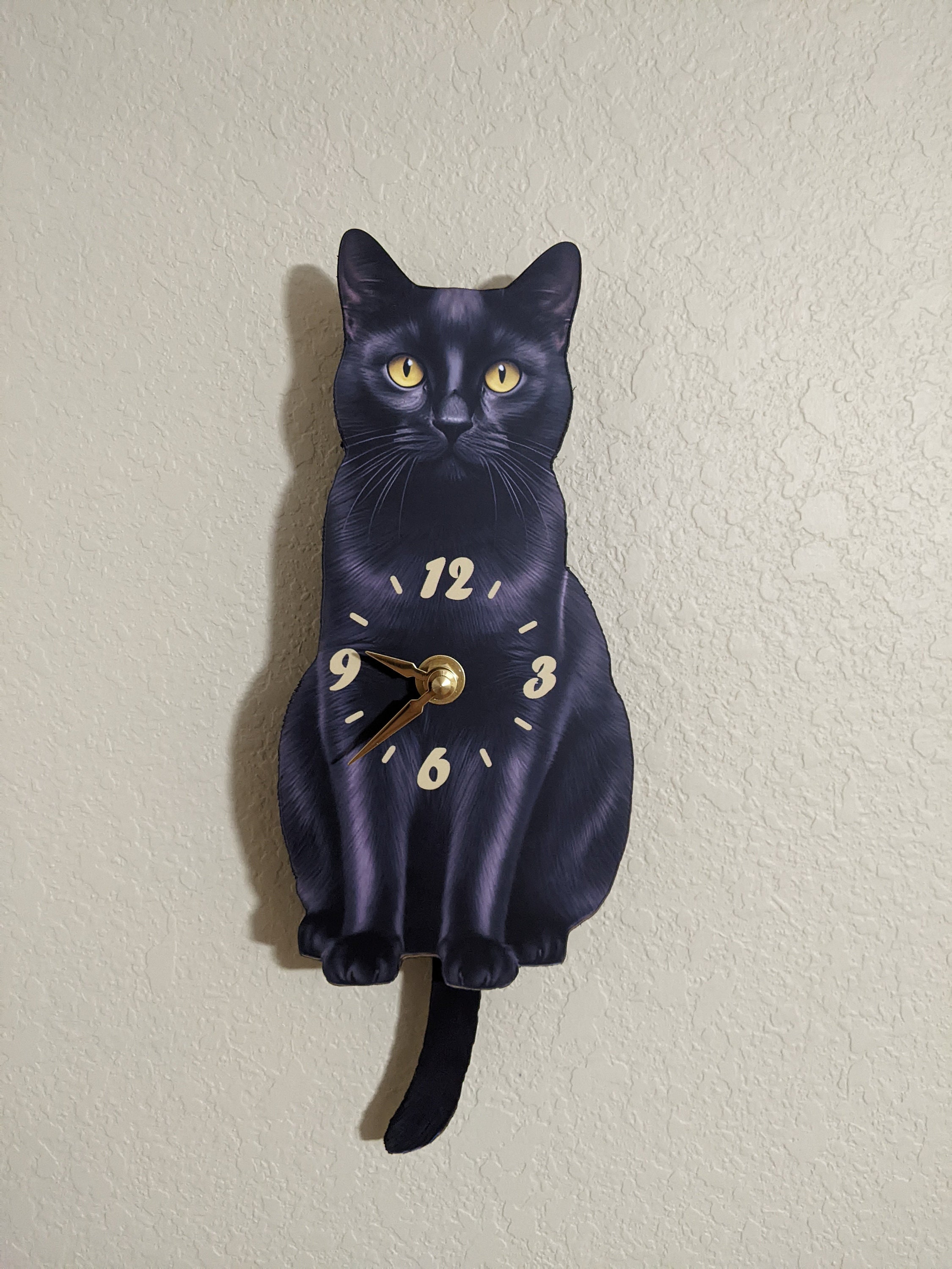 Wagging Tail Cat and Dog Wall Clocks. - Etsy