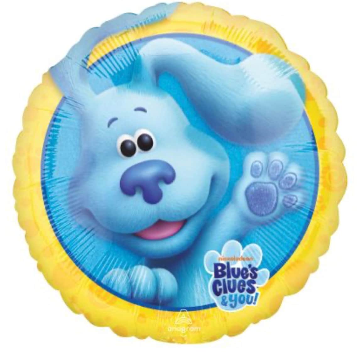 UNINFLATED Blue's Clues Balloonblue's Cluesblue's Clues and Youhelium ...