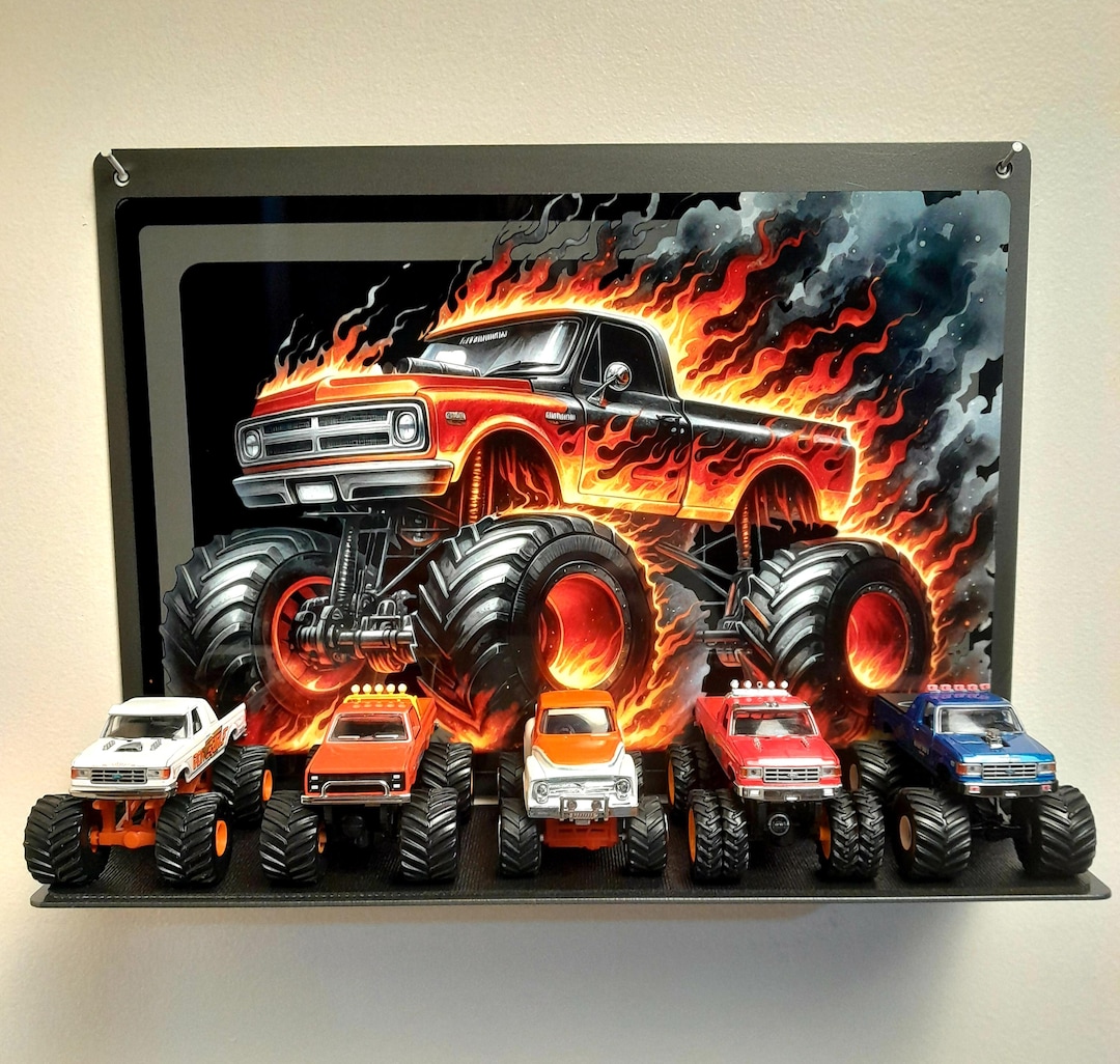 Heavy Duty Custom Made Hot Wheels 1:64 Diecast Car Display. Made With ...