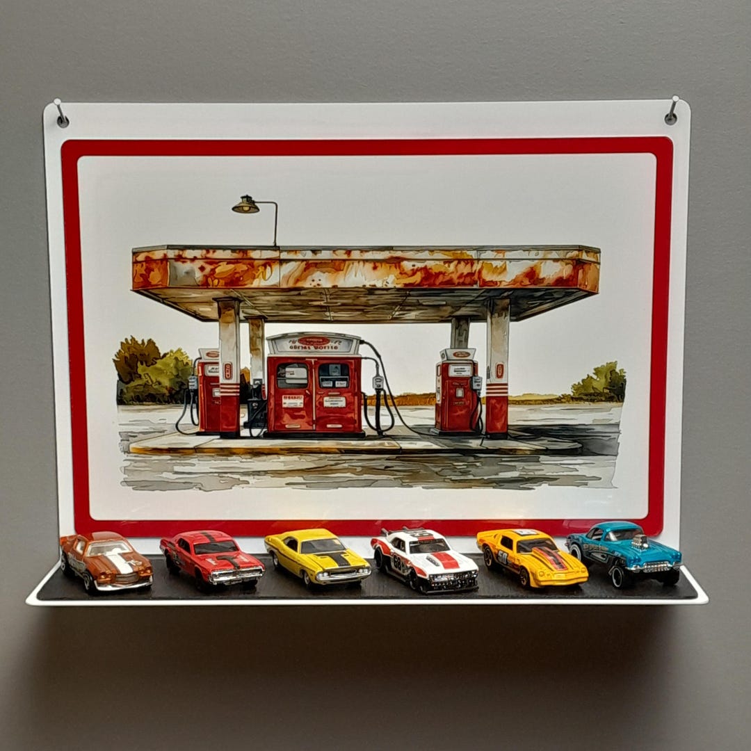 Heavy Duty Custom Made Hot Wheels 1:64 Diecast Car Display. Made With ...