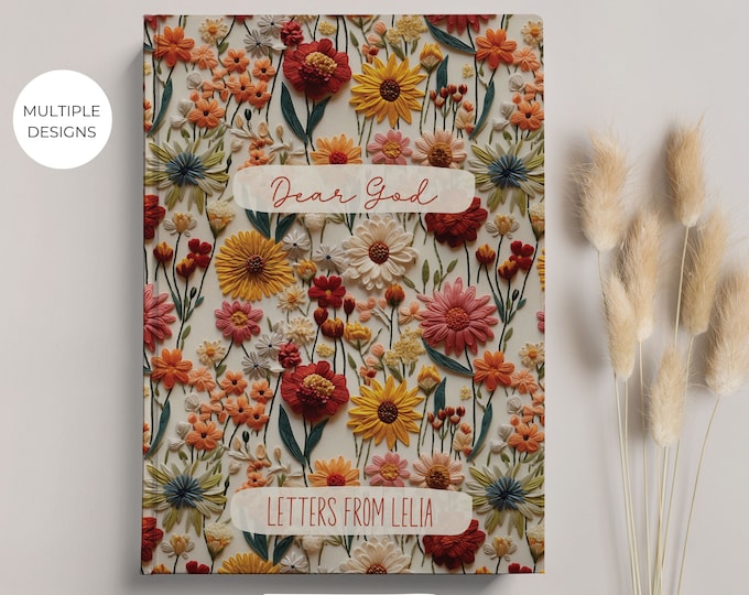 Personalized Dear God Prayer Journal Women Custom Answered Prayer ...