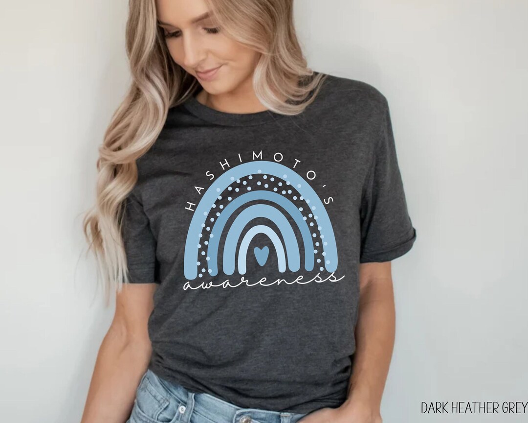 Hashimoto's Awareness Shirt: Autoimmune Disease, Hypothyroidism - Etsy
