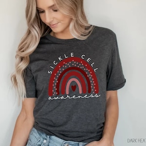 Sickle Cell Awareness Shirt, Sickle Cell Support T Shirt, Sickle Cell ...