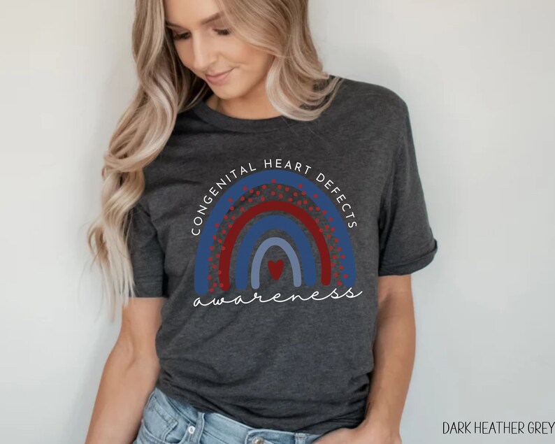 CHD Awareness Shirt Congenital Heart Defects Awareness Birth - Etsy