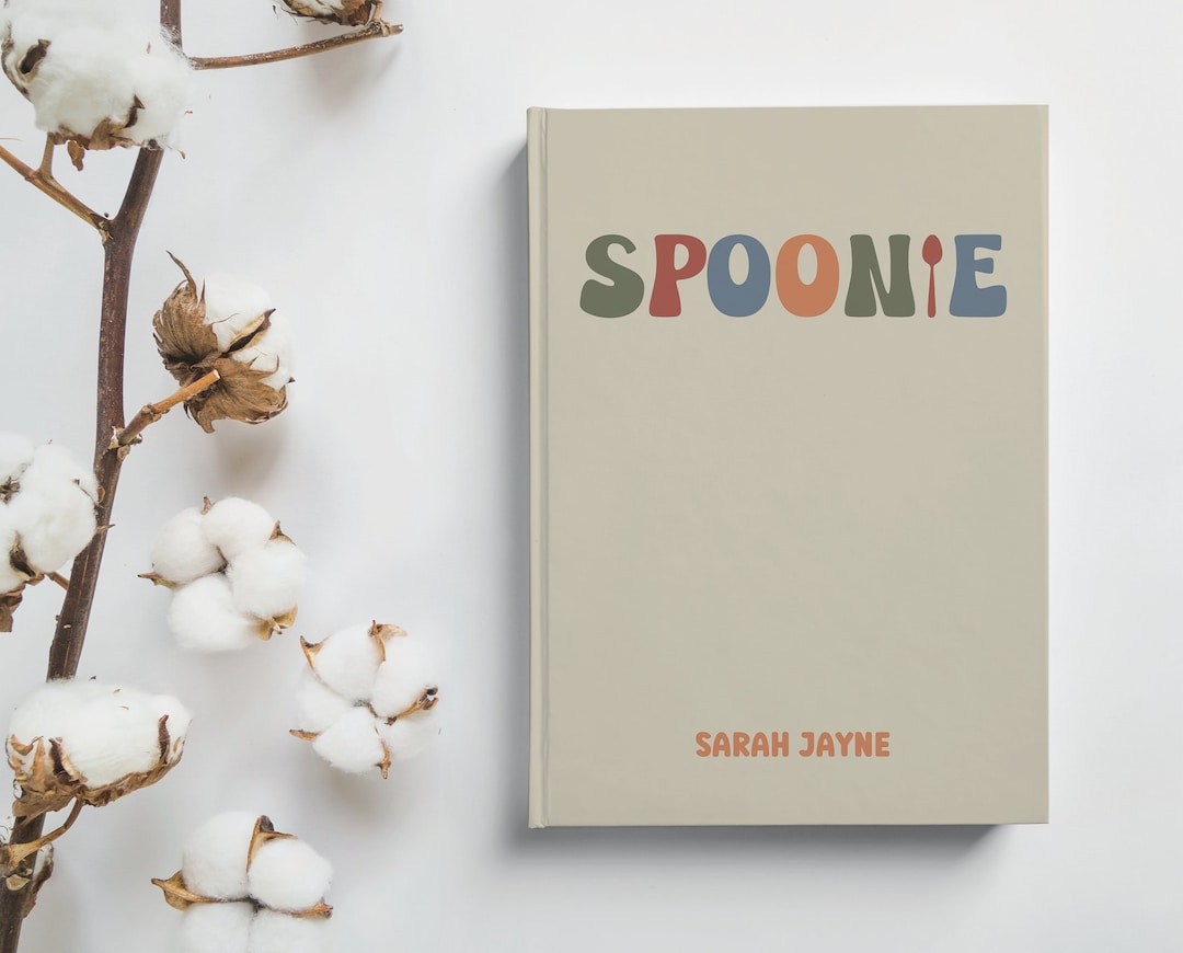 Spoonie Notebook, Chronic Illness Symptoms Journal, Personalized ...