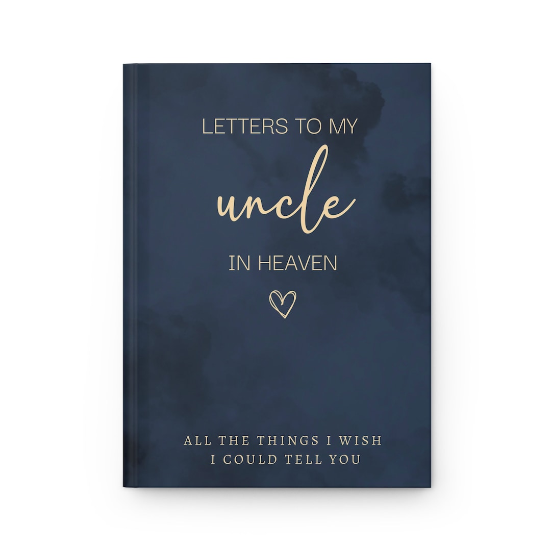 Loss of Uncle Gift Uncle Sympathy Gift Letters to My Uncle - Etsy