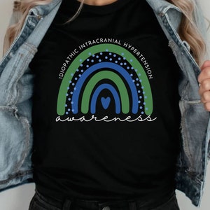 IIH Awareness Shirt: Idiopathic Intracranial Hypertension Warrior - Etsy