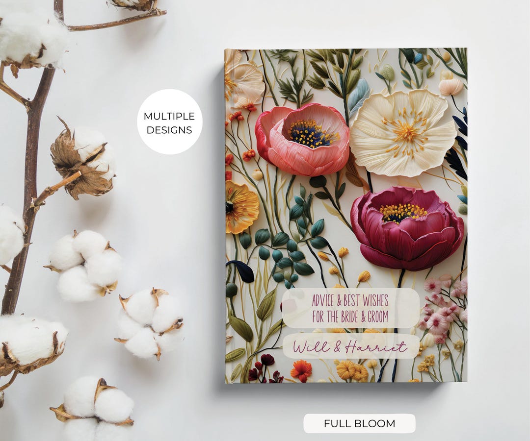 Advice for the Bride and Groom Book, Wishes for the Bride and Groom ...