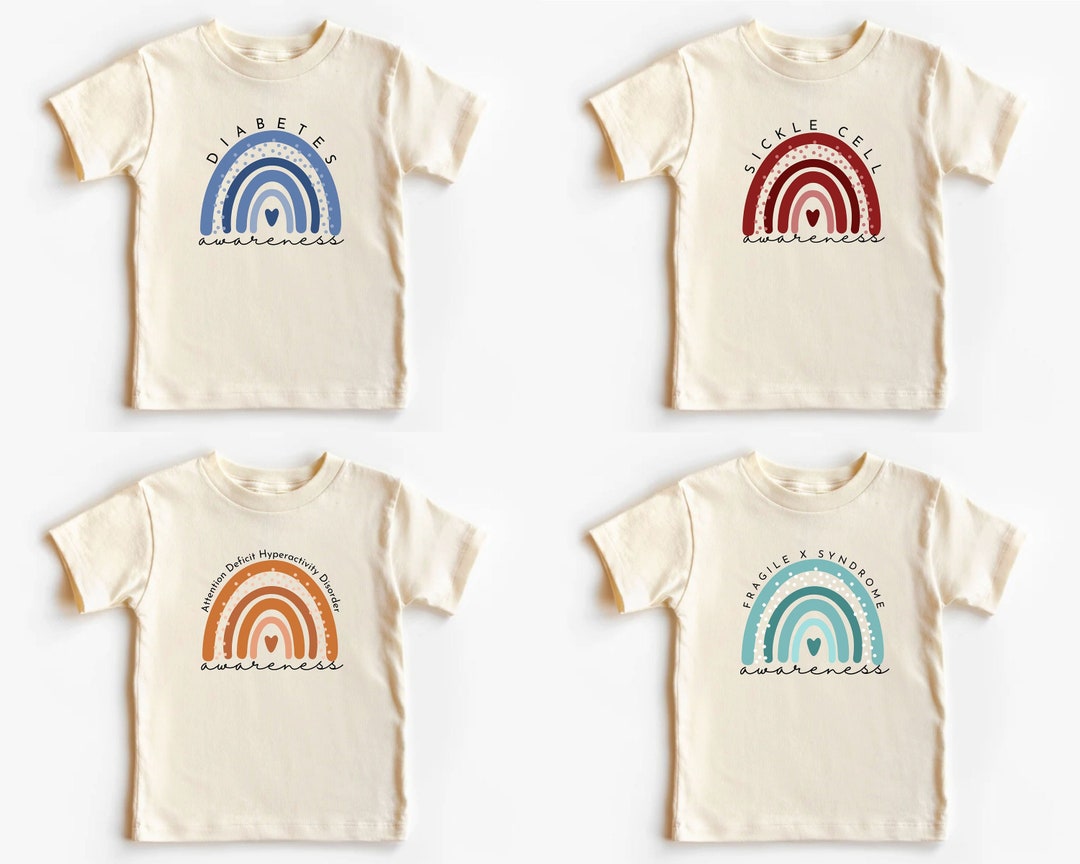 Custom Toddler and Youth Awareness Shirts, T1D Diabetes Kids, Leukemia ...