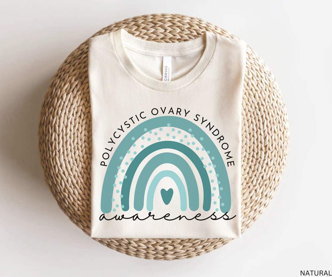PCOS Awareness Shirt: Polycystic Ovary Syndrome Support - Etsy