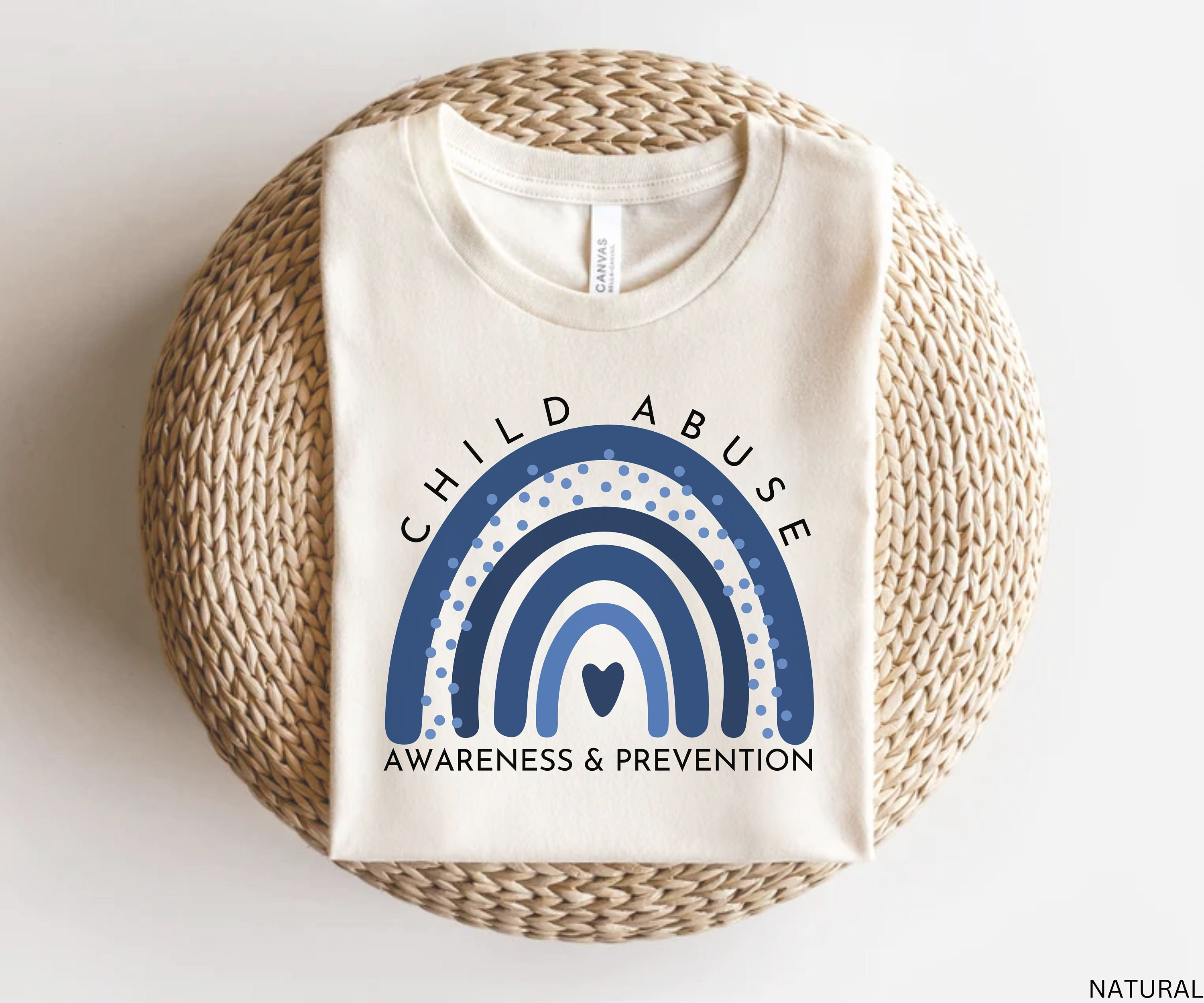 Child Abuse Awareness Shirt, Unisex Cotton Tee - Etsy