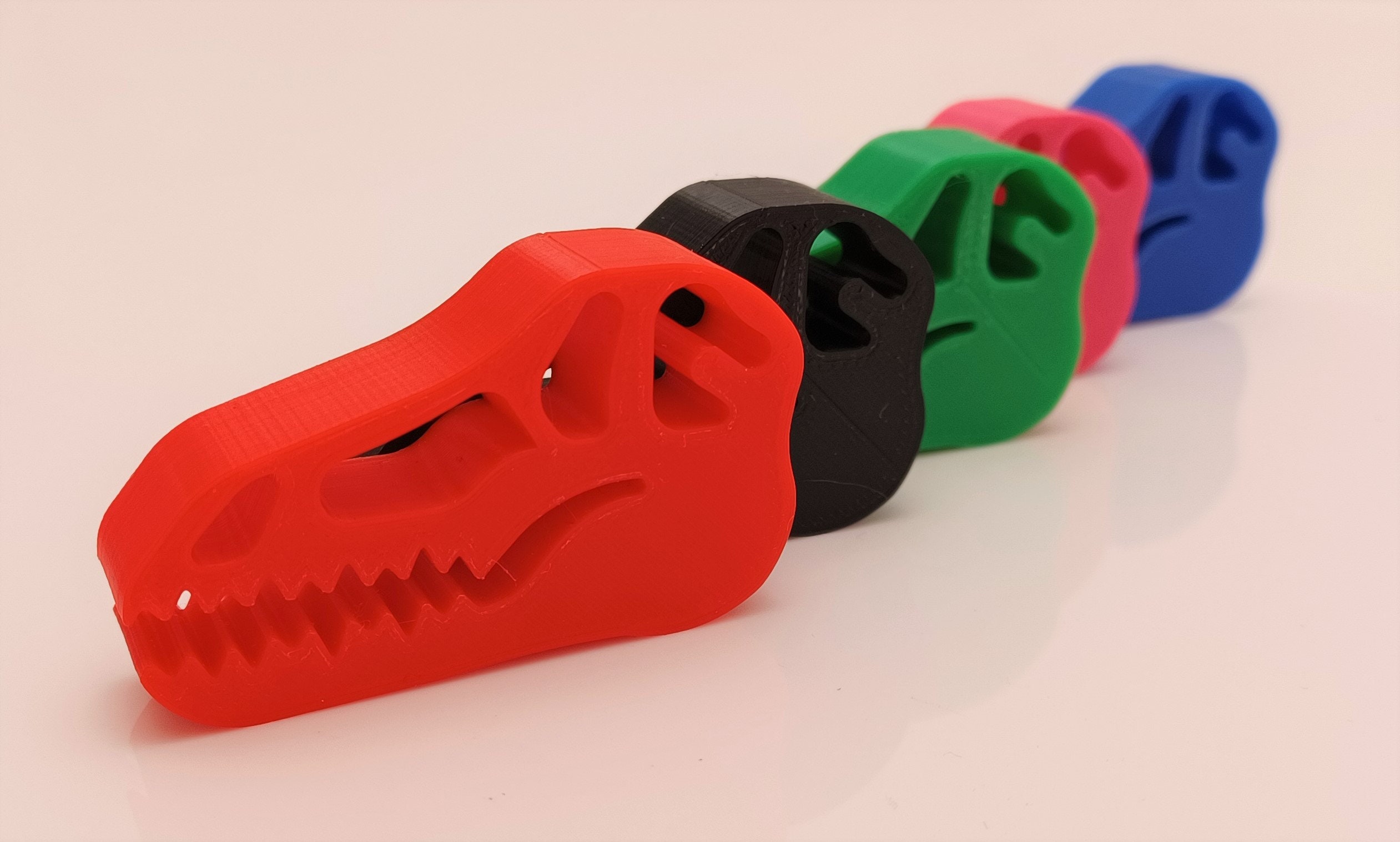 Dinosaur Chip Clip 6-pack 3D Printed - Etsy