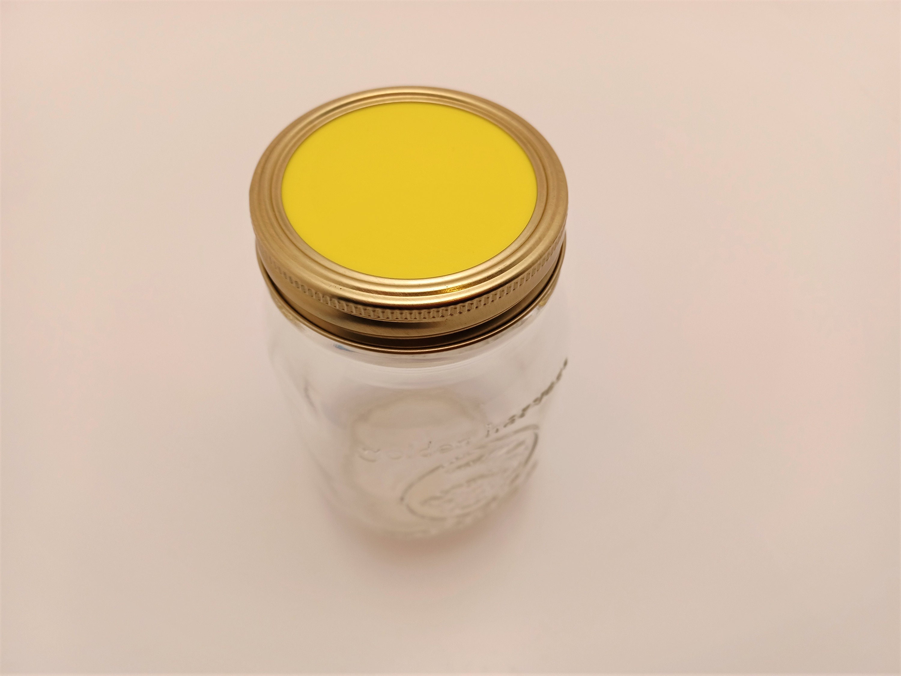 Mason Jar Colored Lids 3-pack 3D Printed - Etsy