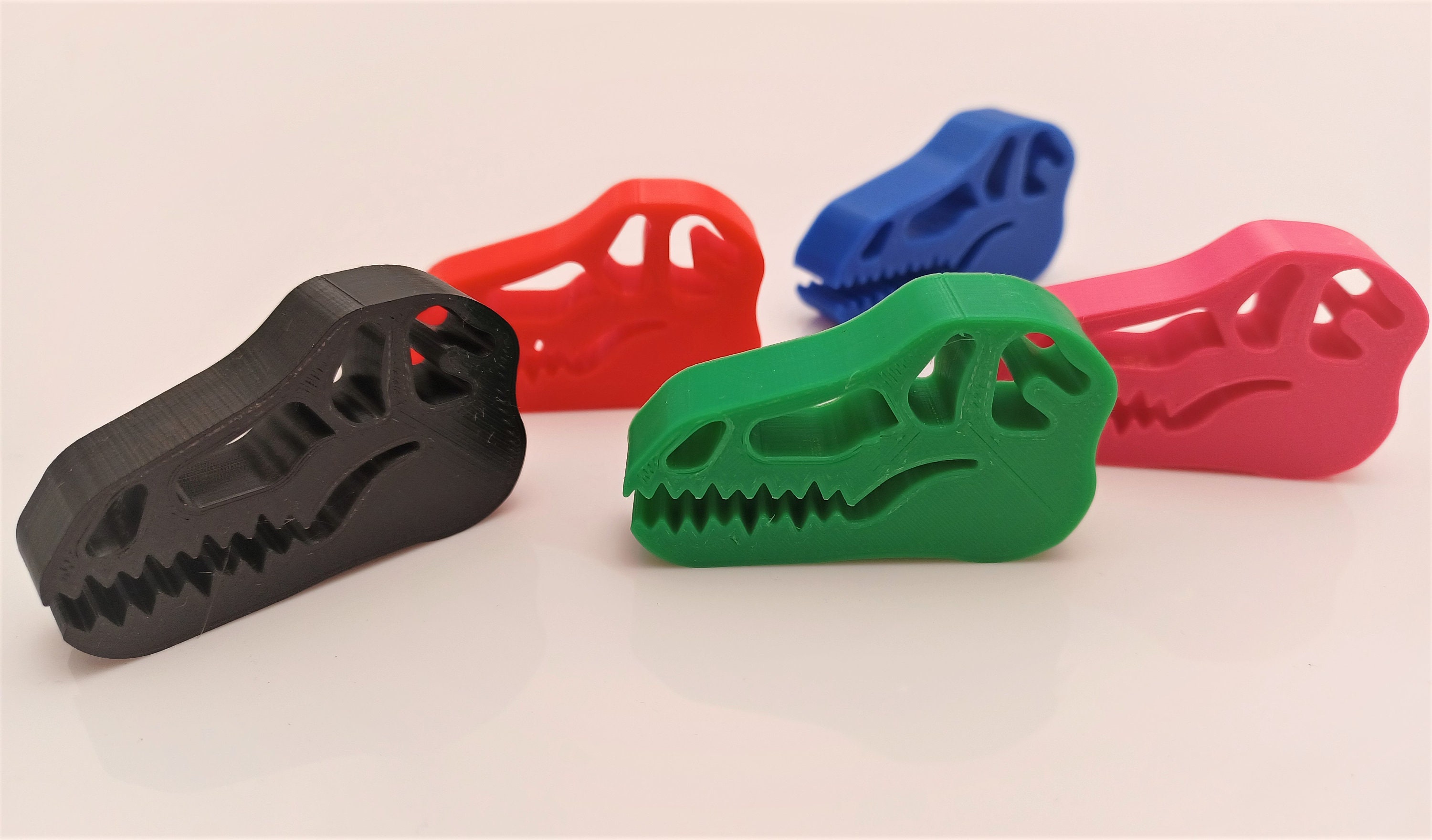 Dinosaur Chip Clip 6-pack 3D Printed - Etsy