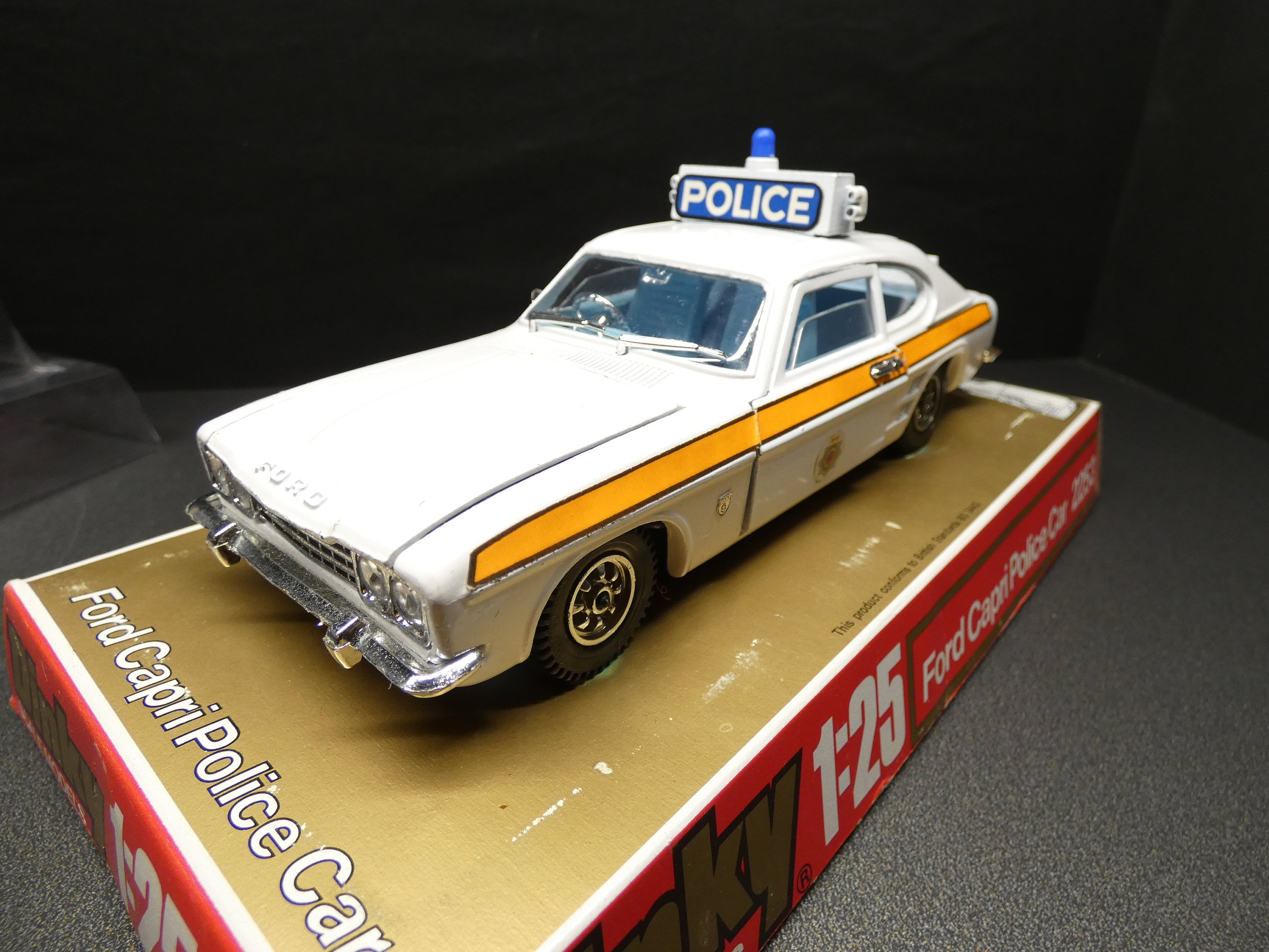 Vintage Dinky Ford Capri Police Car 1:25 2253 - Etsy