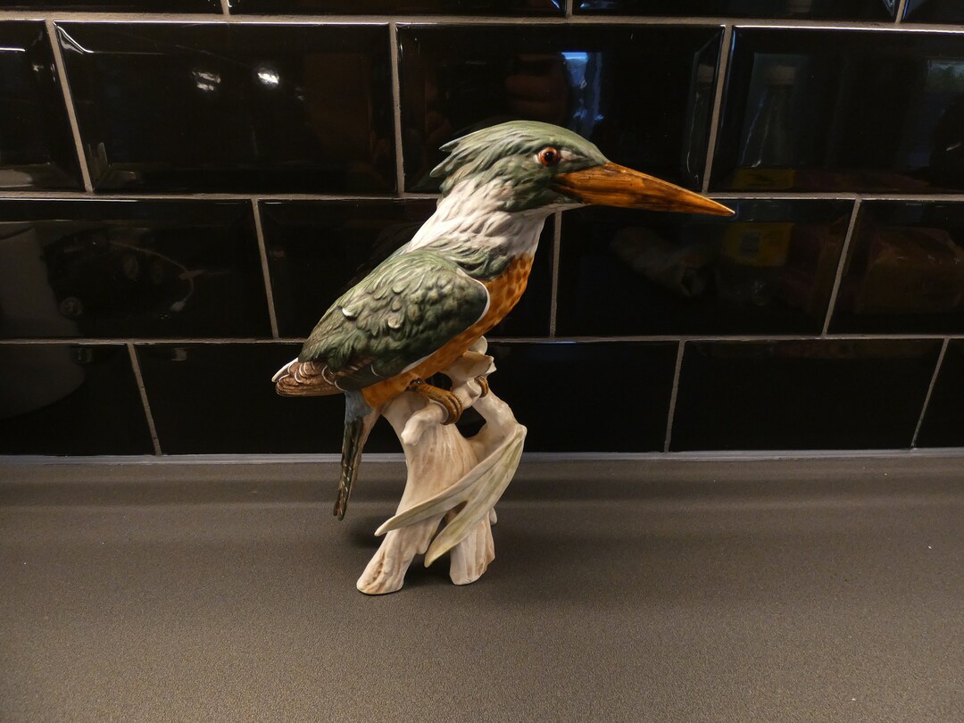 Large 10 Inch Geobel Kingfisher CV116 - Etsy UK
