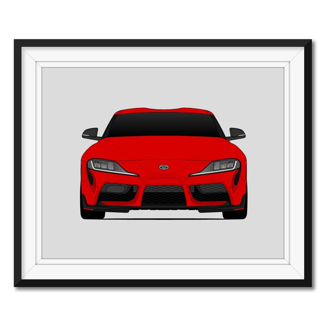 Toyota Supra A90 MK5 (2020 - Present) 5th Generation Inspired Carposter ...