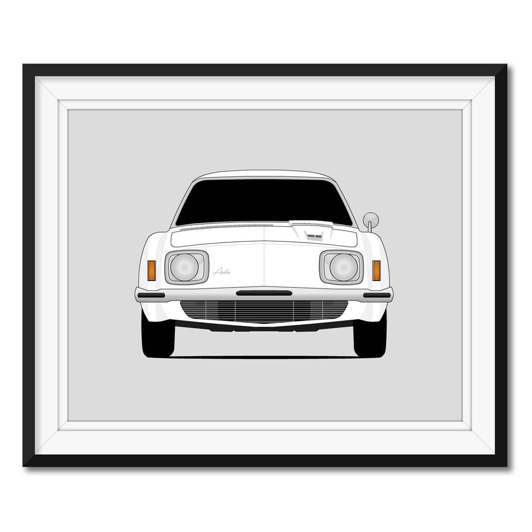 Studebaker Avanti (1964) Inspired Car Poster Print Wall Art Decor CX1 ...