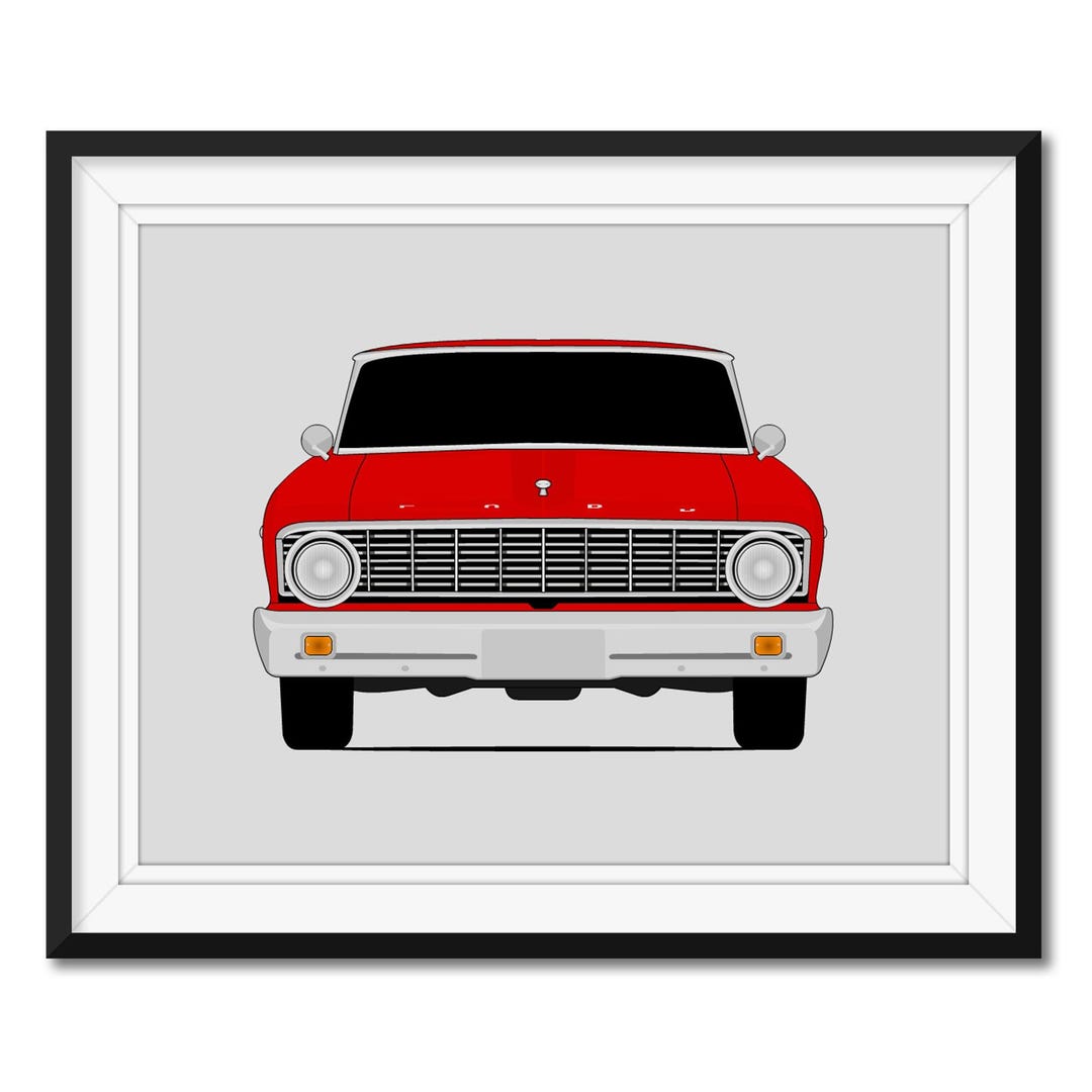 Ford Falcon Sprint 1964-1965 Inspired Poster Print Wall Art Decor CX1 ...