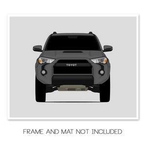 Toyota 4runner TRD (2014-present) 5th Generation Inspired Car Poster ...