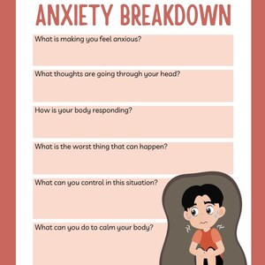 Anxiety Breakdown - Etsy