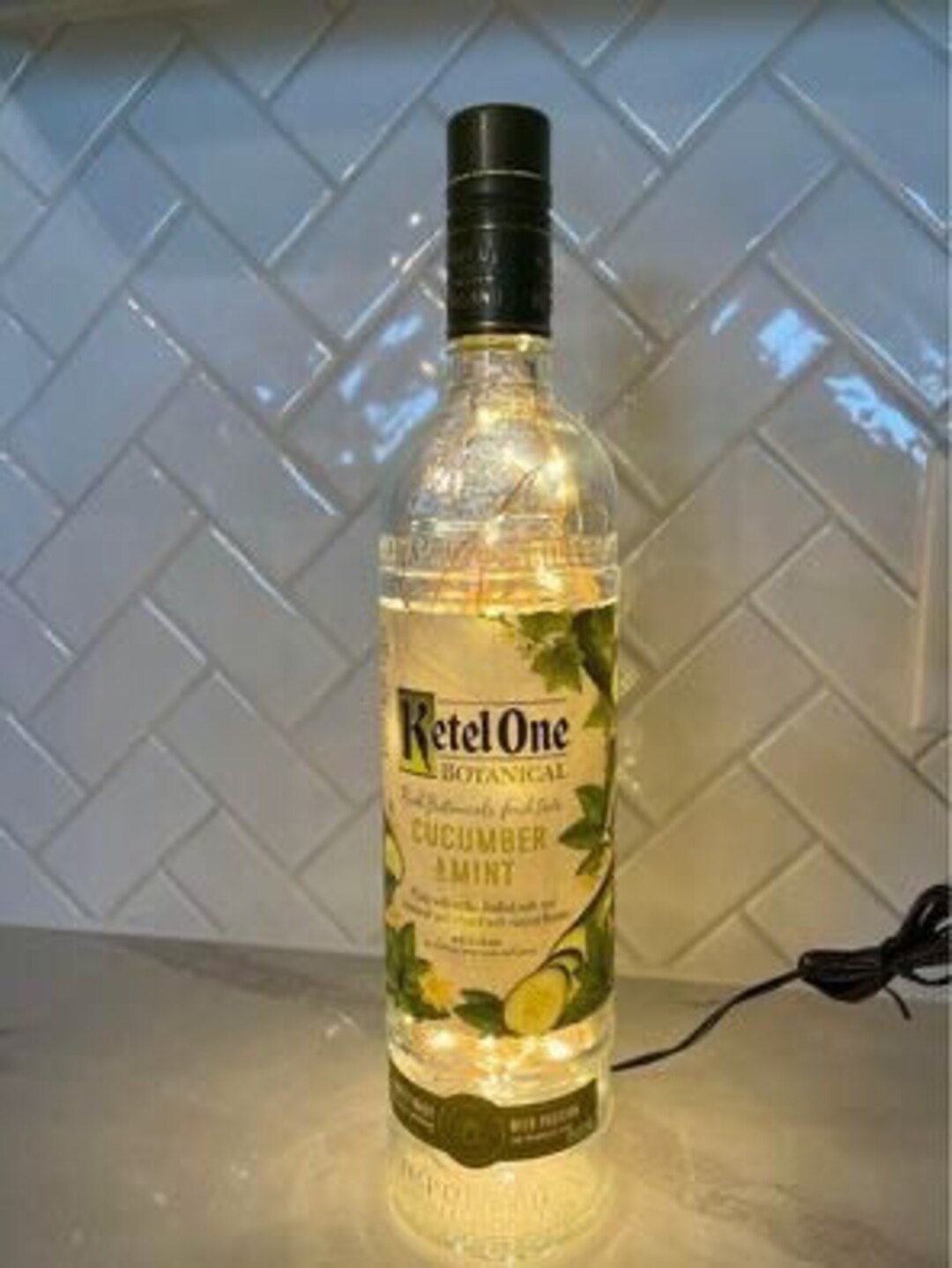 Vodka Bottle Lamp - Etsy