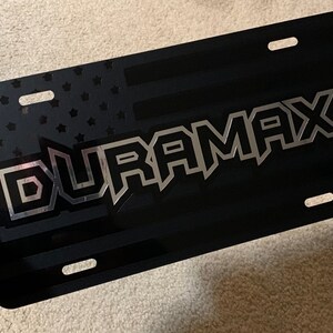 New Style Duramax© License Plate - Etsy