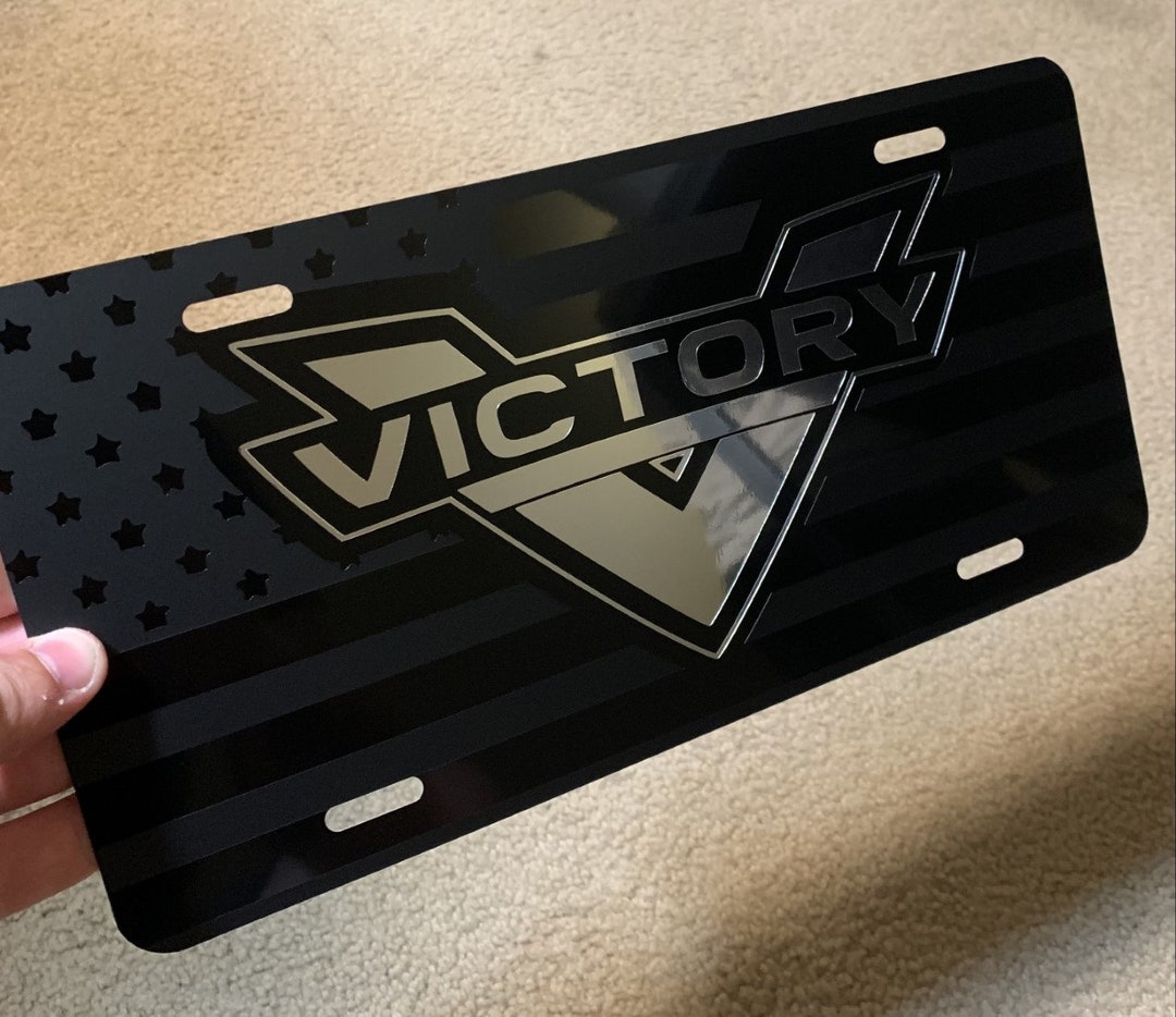 Victory Motorcycles© License Plate - Etsy