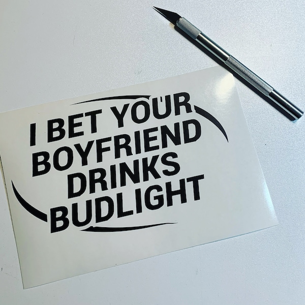 Bud Light Decal - Etsy