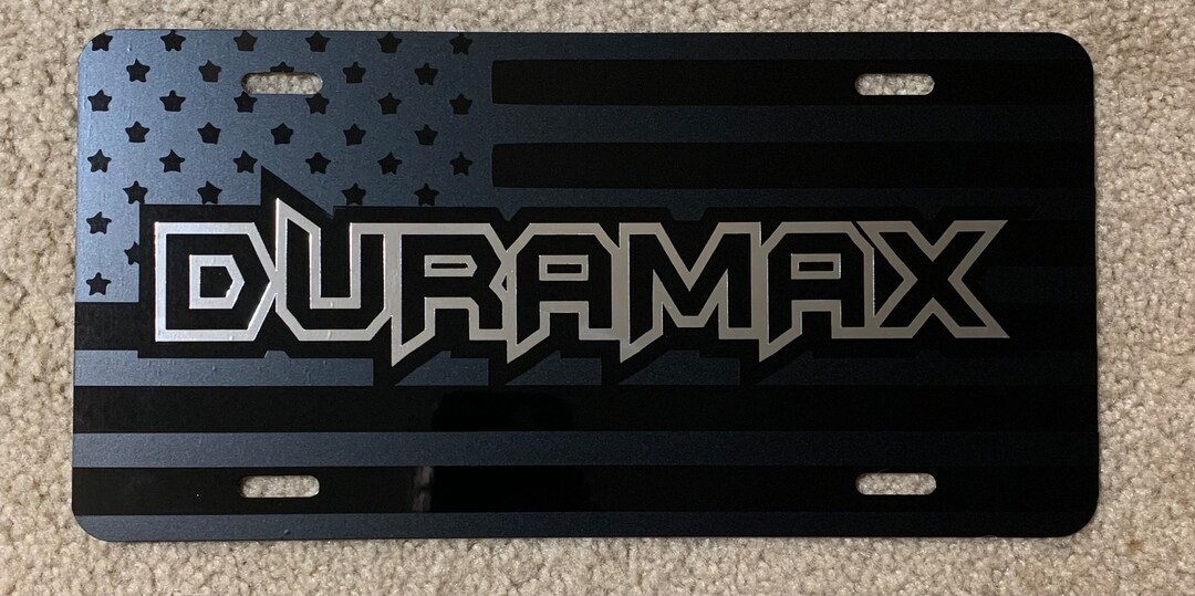 New Style Duramax© License Plate - Etsy
