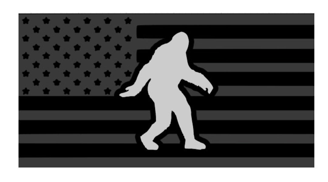 Big Foot License Plate - Etsy