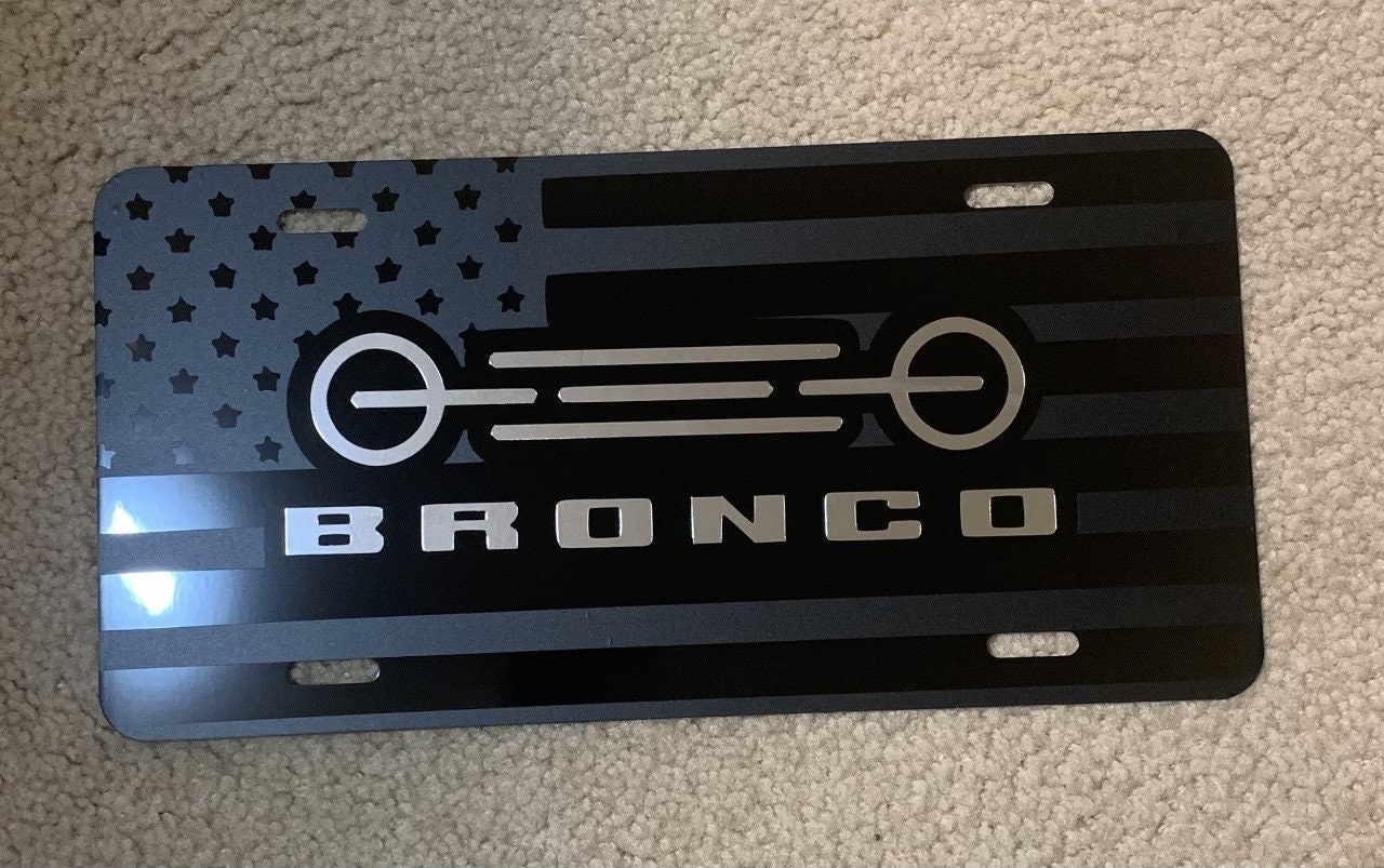 Bronco© License Plate | Etsy