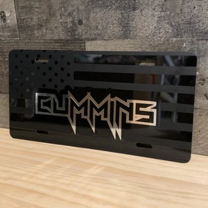 New Style Cummins© License Plate - Etsy