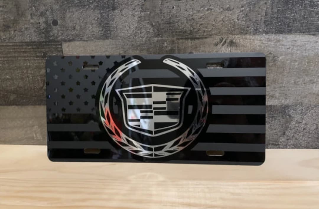 Cadillac© License Plate - Etsy