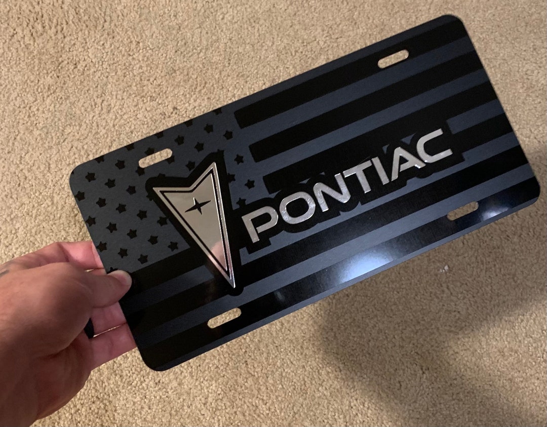 Pontiac© License Plate - Etsy