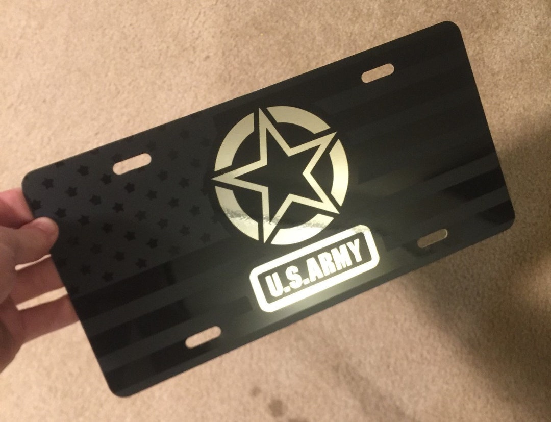ARMY License Plate - Etsy