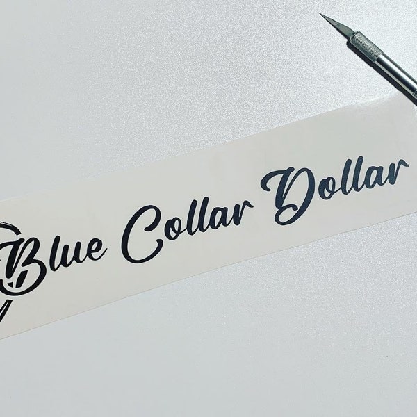 Blue Collar Dollar - Etsy