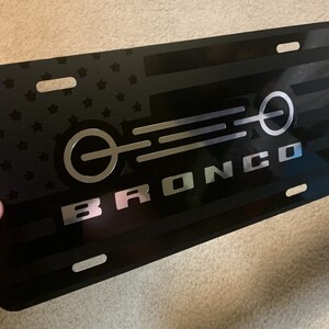 Bronco© License Plate - Etsy