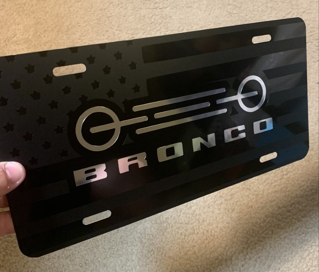 Bronco© License Plate | Etsy