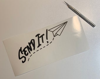 Send It! Vinyl Window Decal Bumper Sticker - Etsy