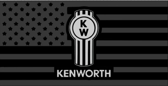 Kenworth© License Plate - Etsy