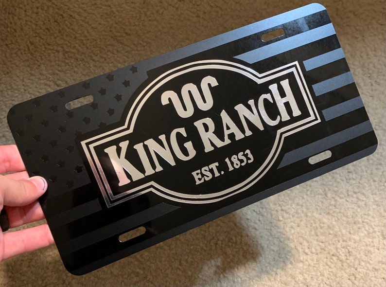 King Ranch© License Plate - Etsy