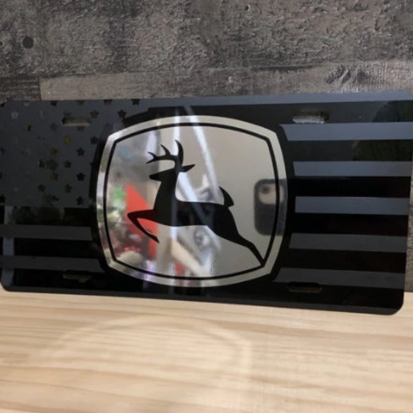 John Deere License Plate - Etsy