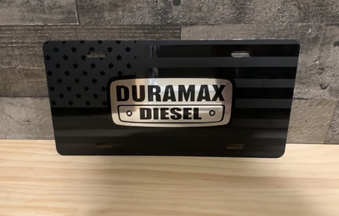 Duramax© Diesel License Plate - Etsy