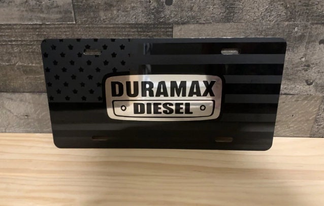 Duramax© Diesel License Plate - Etsy